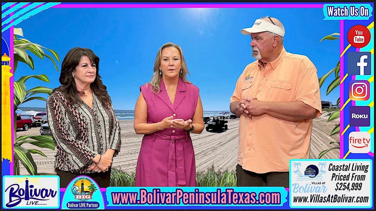 People Come From All Over To Make Memories On Bolivar Peninsula. - YouTube