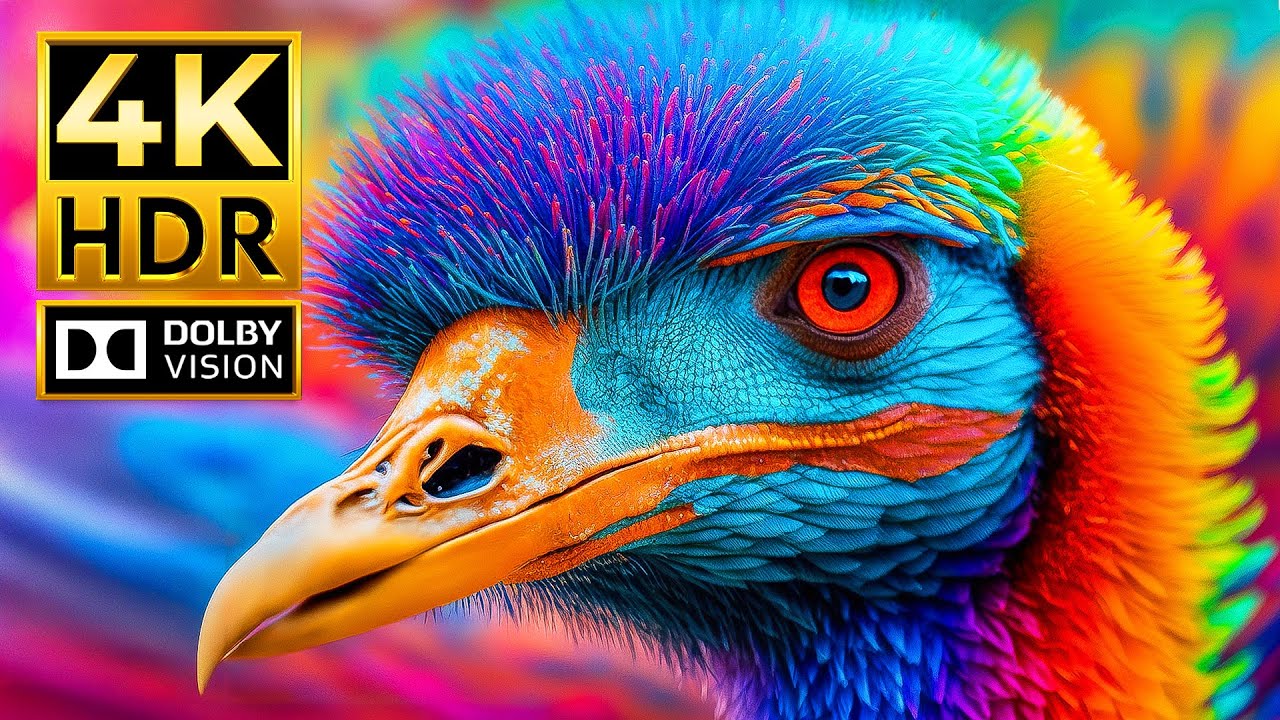 4K Animal Masterpiece – Stunning Dolby Vision & 60FPS HDR Wildlife ...