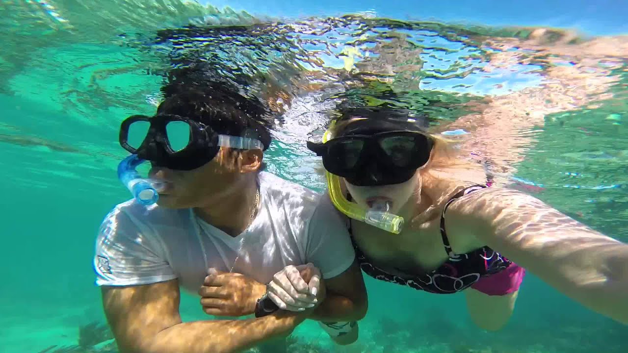 Snorkeling TULUM REEF - YouTube