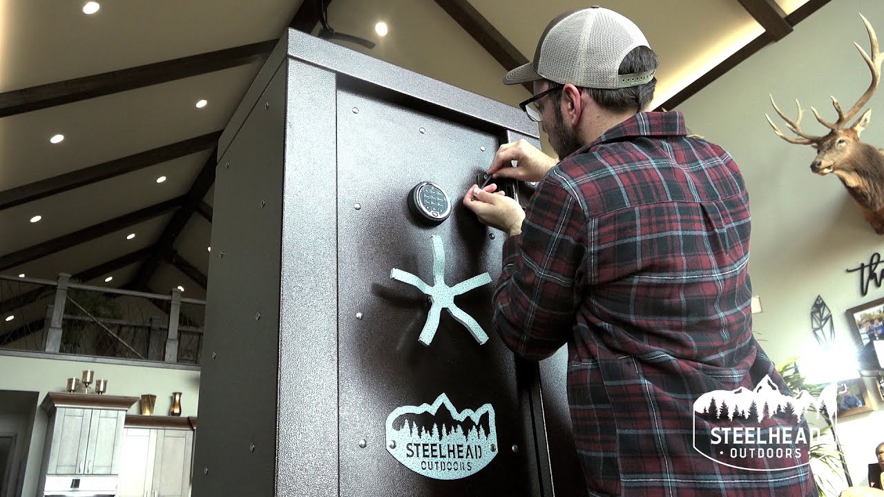 Modular Gun Safe Assembly - Steelhead Outdoors Nomad Series - YouTube