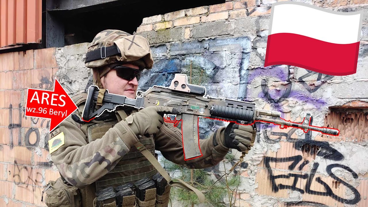 Airsoft Dobre, bo polskie 🇵🇱 Ares wz.96 Beryl - YouTube