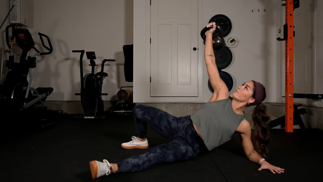 Half Turkish Sit Up - YouTube