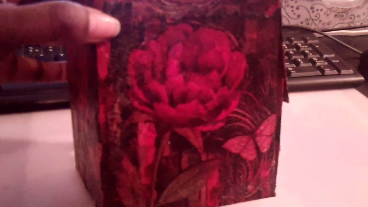 Altered tissue box - YouTube