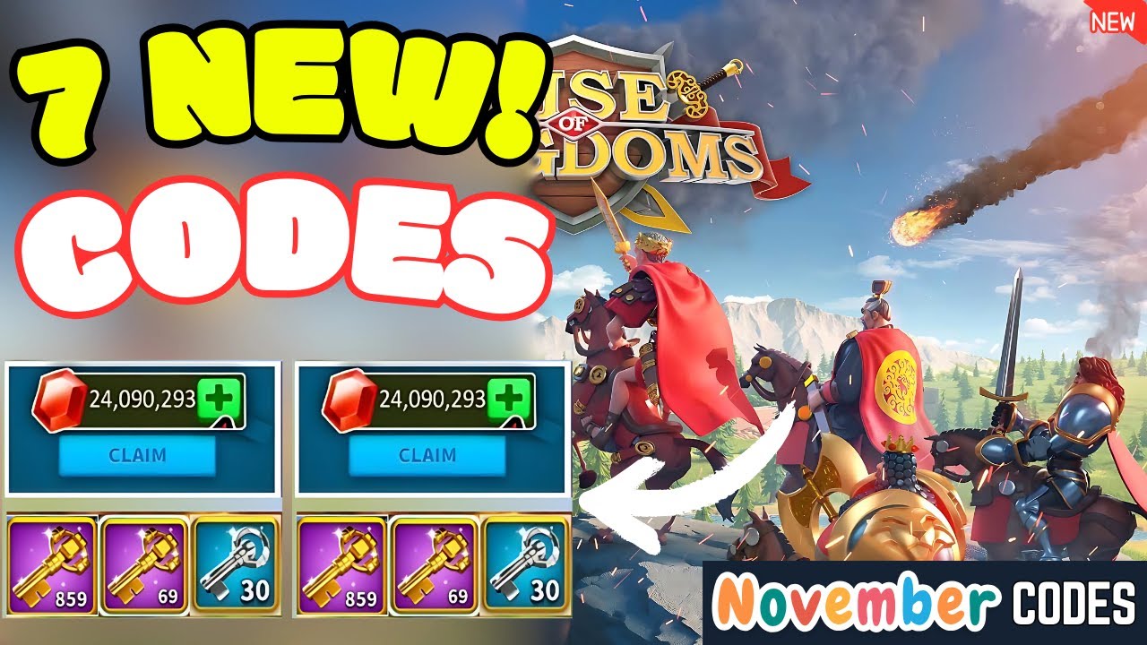 *NEW* RISE OF KINGDOMS CODES 5 NOVEMBER 2024 - RISE OF KINGDOMS REDEEM ...