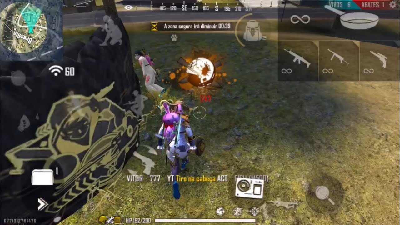 Monster 🦹🏻🔥 Free Fire highlights IPhone 6s - YouTube