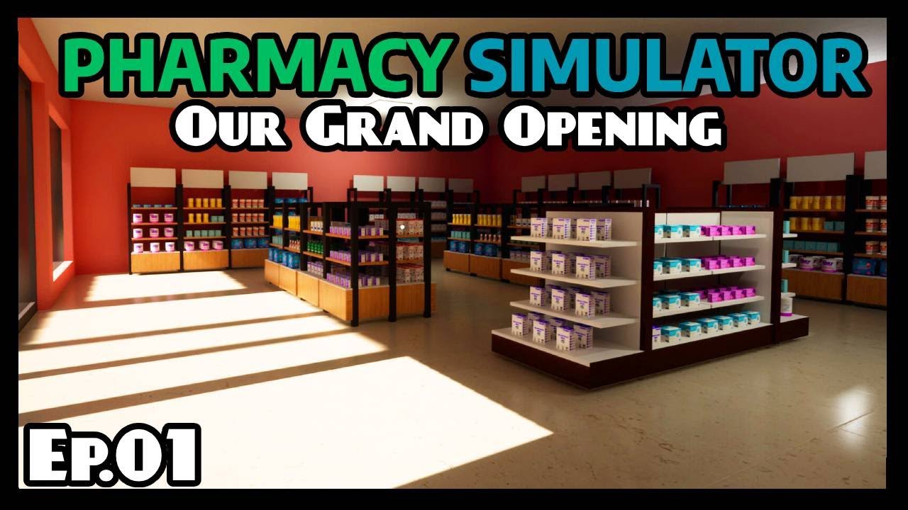 Pharmacy Simulator | Opening Our Own Pharmacy | Prologue Ep01 - YouTube