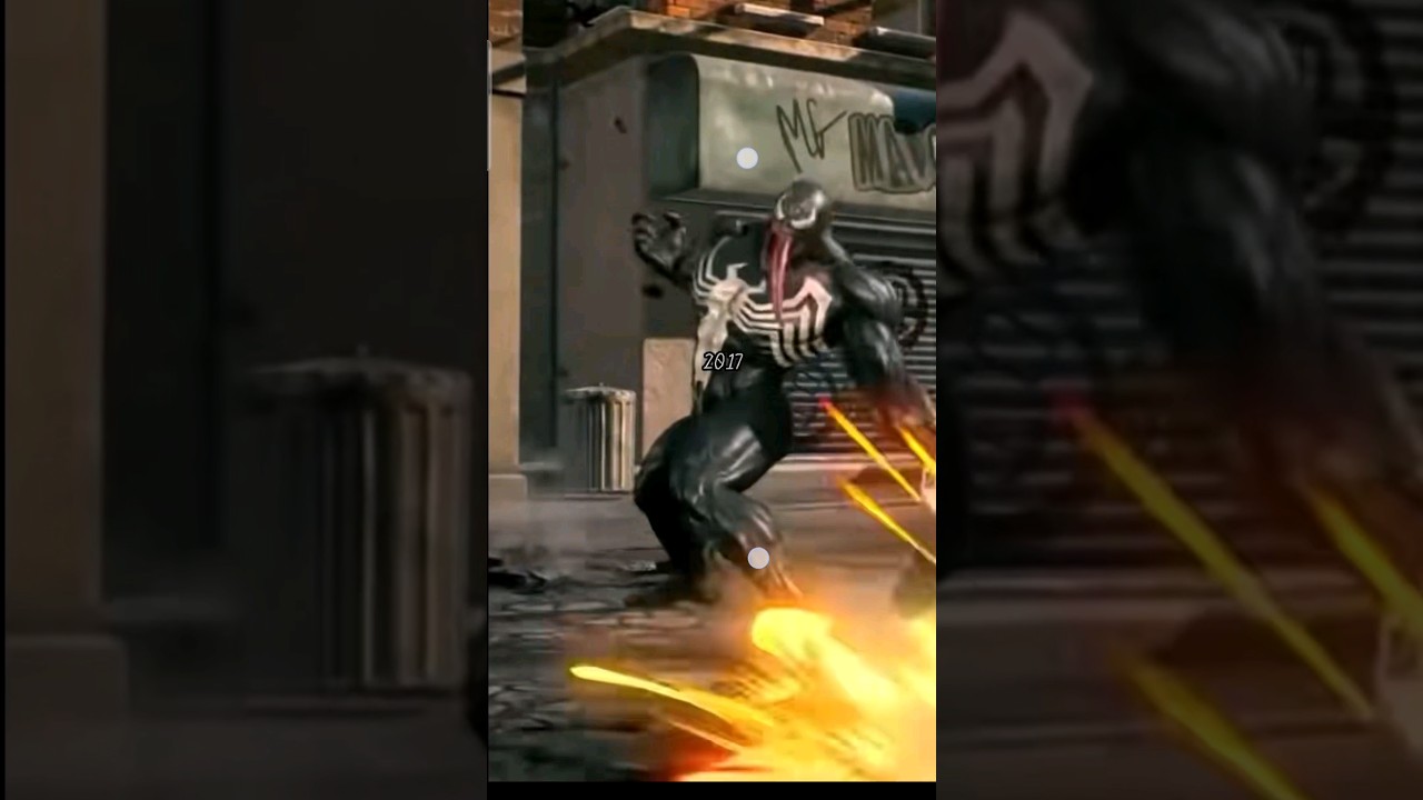 venom over the years in video games - YouTube