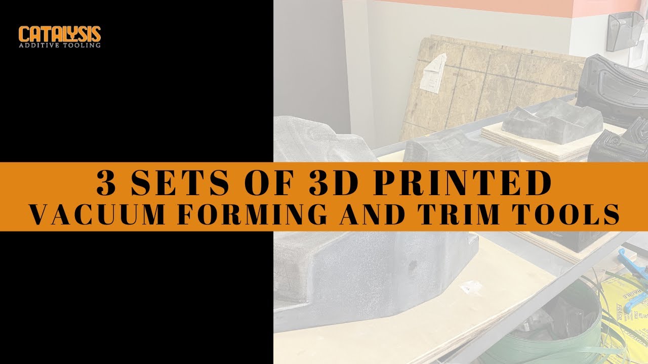 3 Sets Of 3D Printed Vacuum Forming & Trim Tools - YouTube