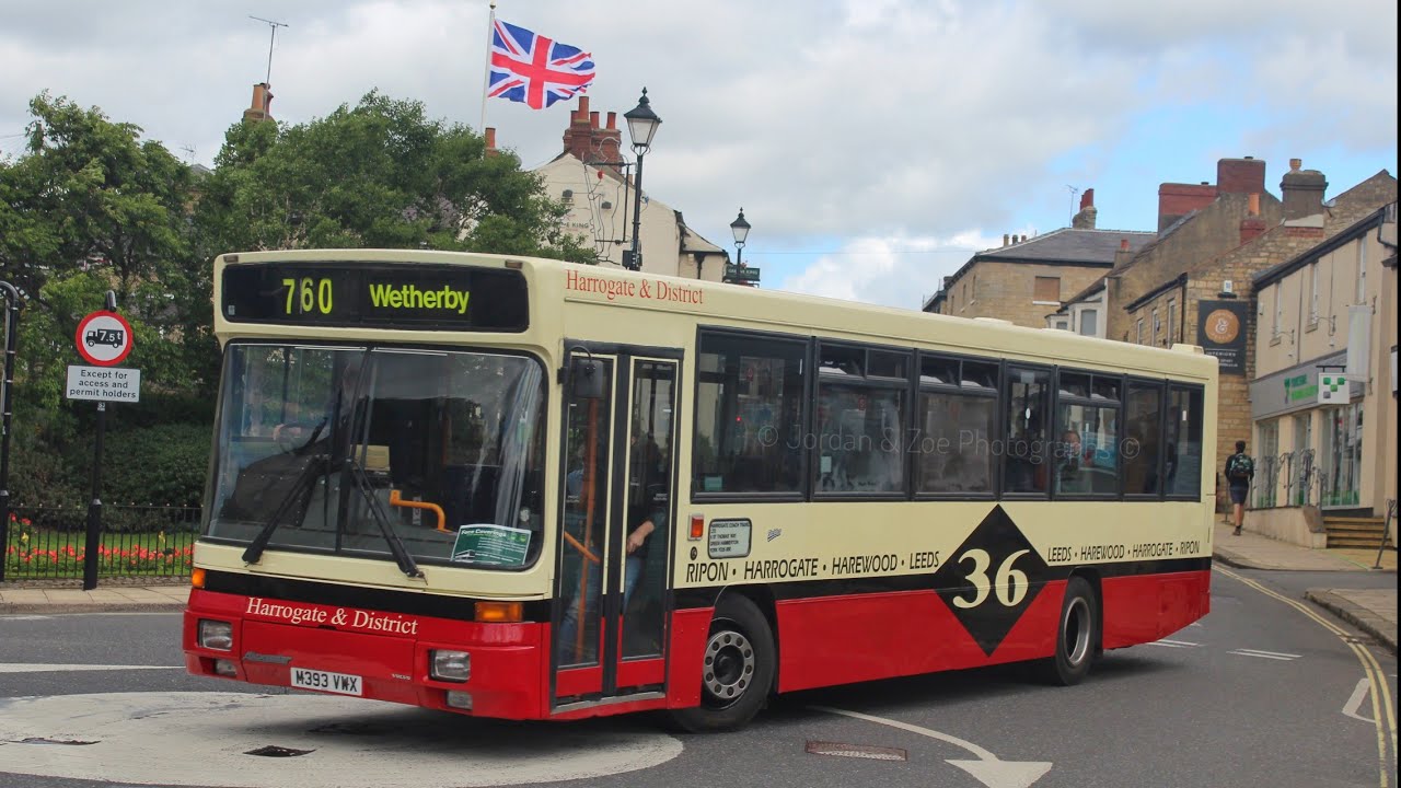 Harrogate & District 365 M393 VWX ( Volvo B10B Alexander Strider ...
