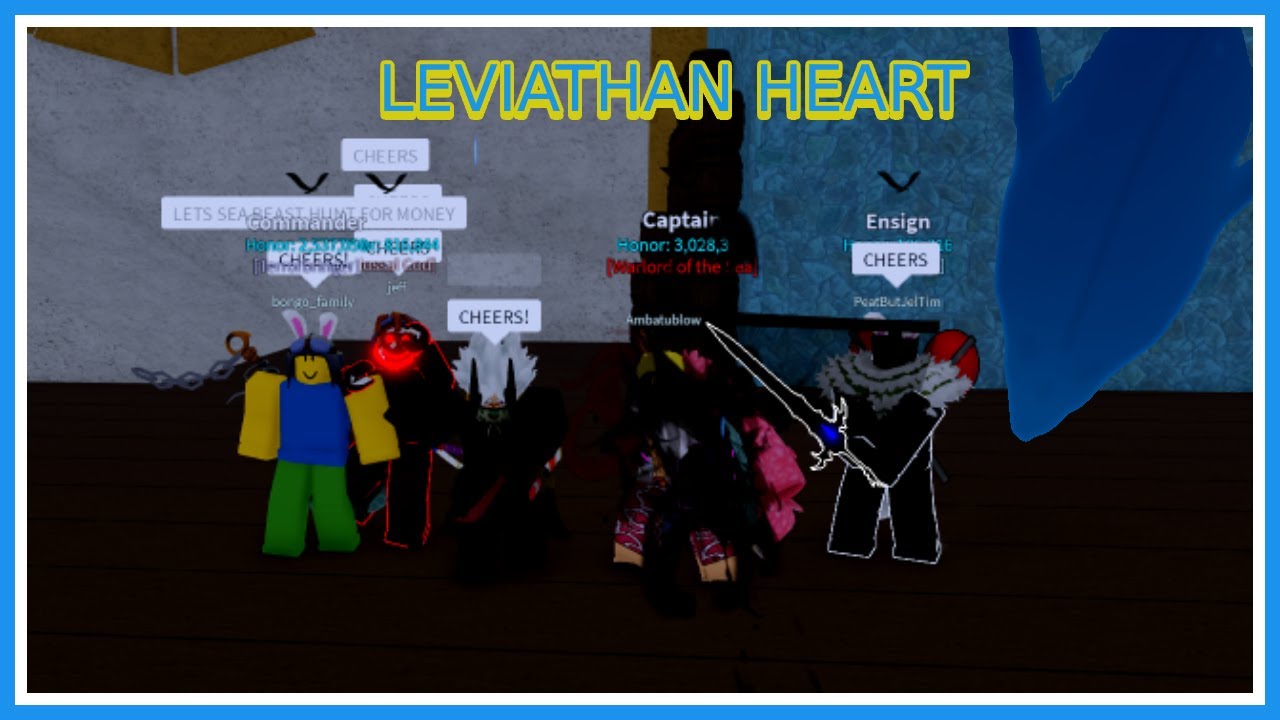 GOT LEVIATHAN HEART! (BLOX FRUIT) - YouTube