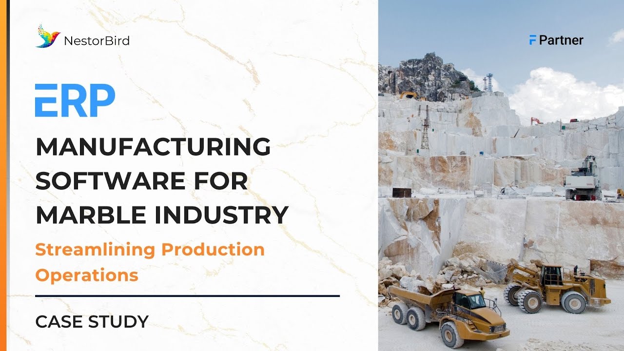 ERPNext Manufacturing Software for Marble Industry | Streamlining Production Operations ...