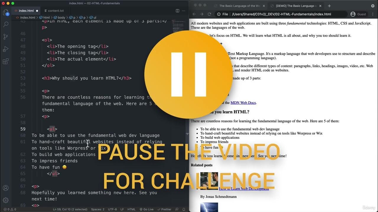 Html part 3 - YouTube