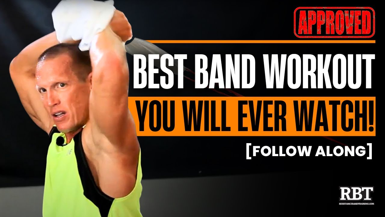 Follow Along Hotel Band Strength Workout - YouTube