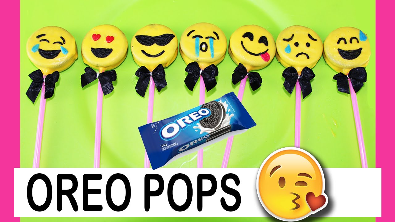 Oreo Pops - Emoji Pops - YouTube