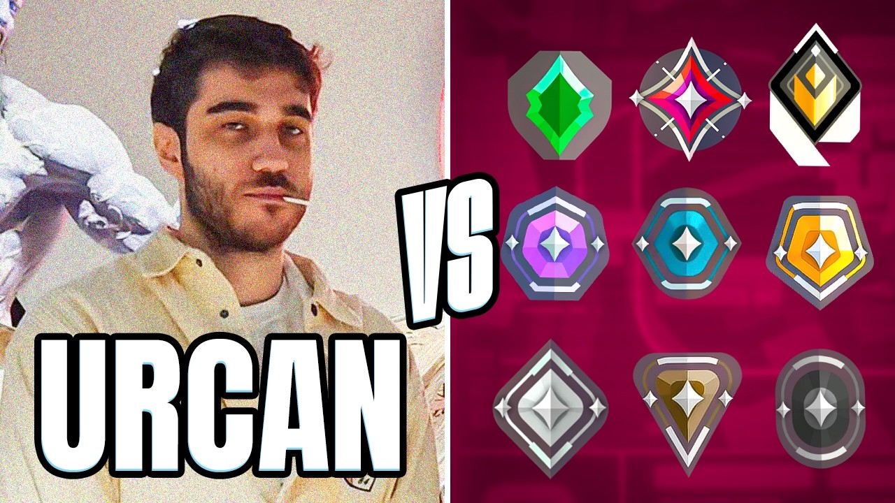 1 URCAN vs TÜM RANKLAR! | Valorant - YouTube
