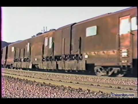 Classic Railroad Series 485 - Speno Rail Grinder at Blue Cut January 13 ...