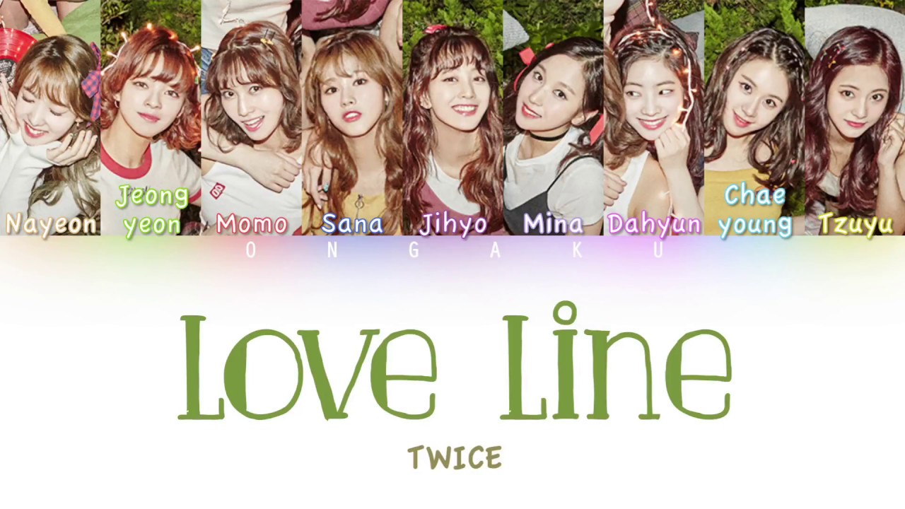 TWICE (트와이스) - Love Line | Color Coded HAN/ROM/ENG Lyrics - YouTube