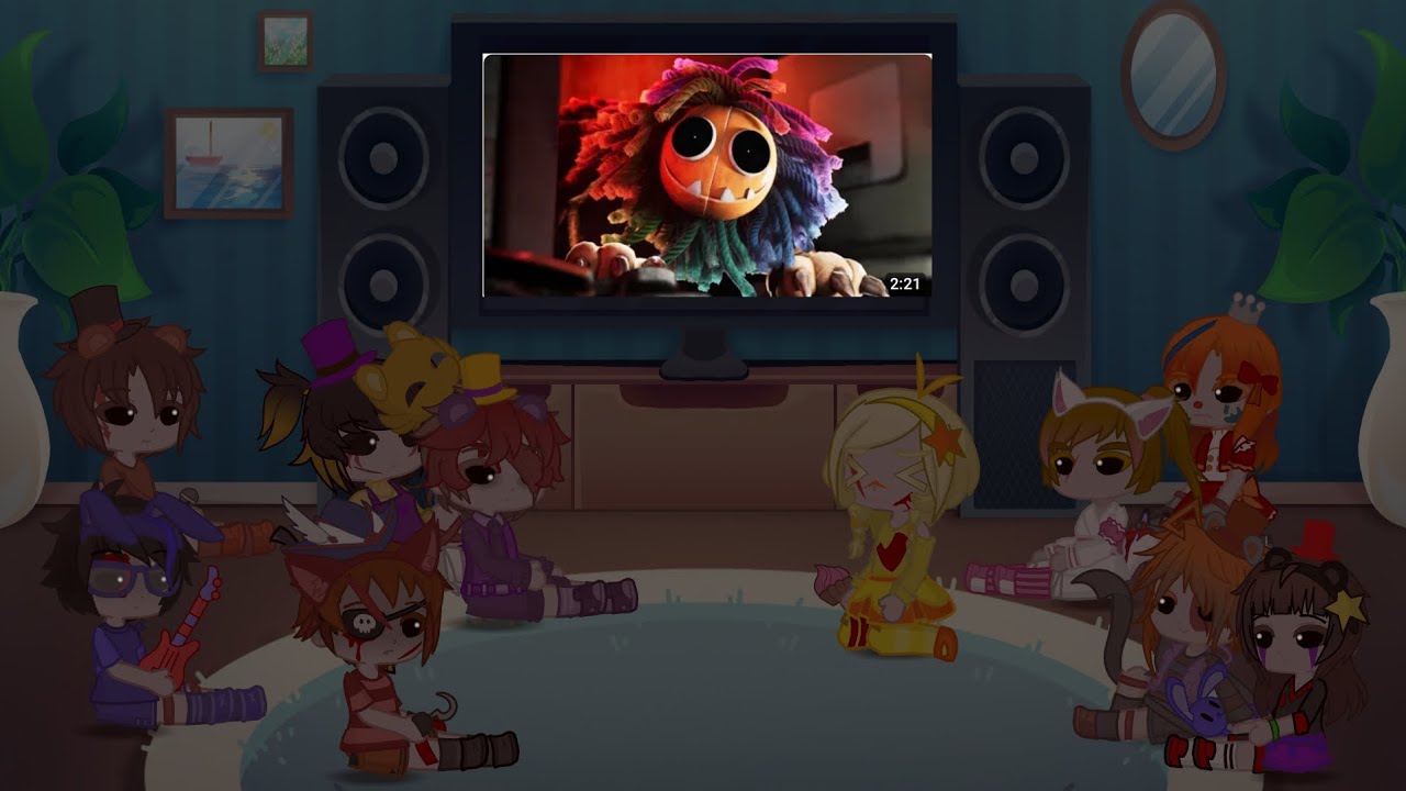 The missing children react to "Poppy Playtime chapter 4 trailers" - YouTube