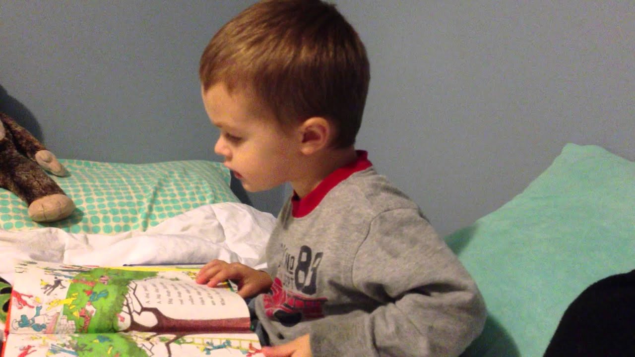 Ben "reading" from memory - YouTube