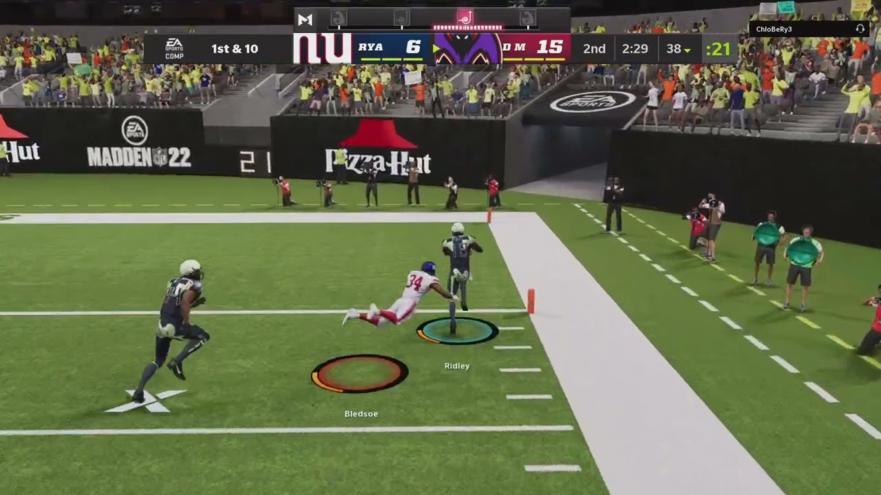 Madden NFL 22 Unscripted PA Crossers 62 yards of fun!!! - YouTube