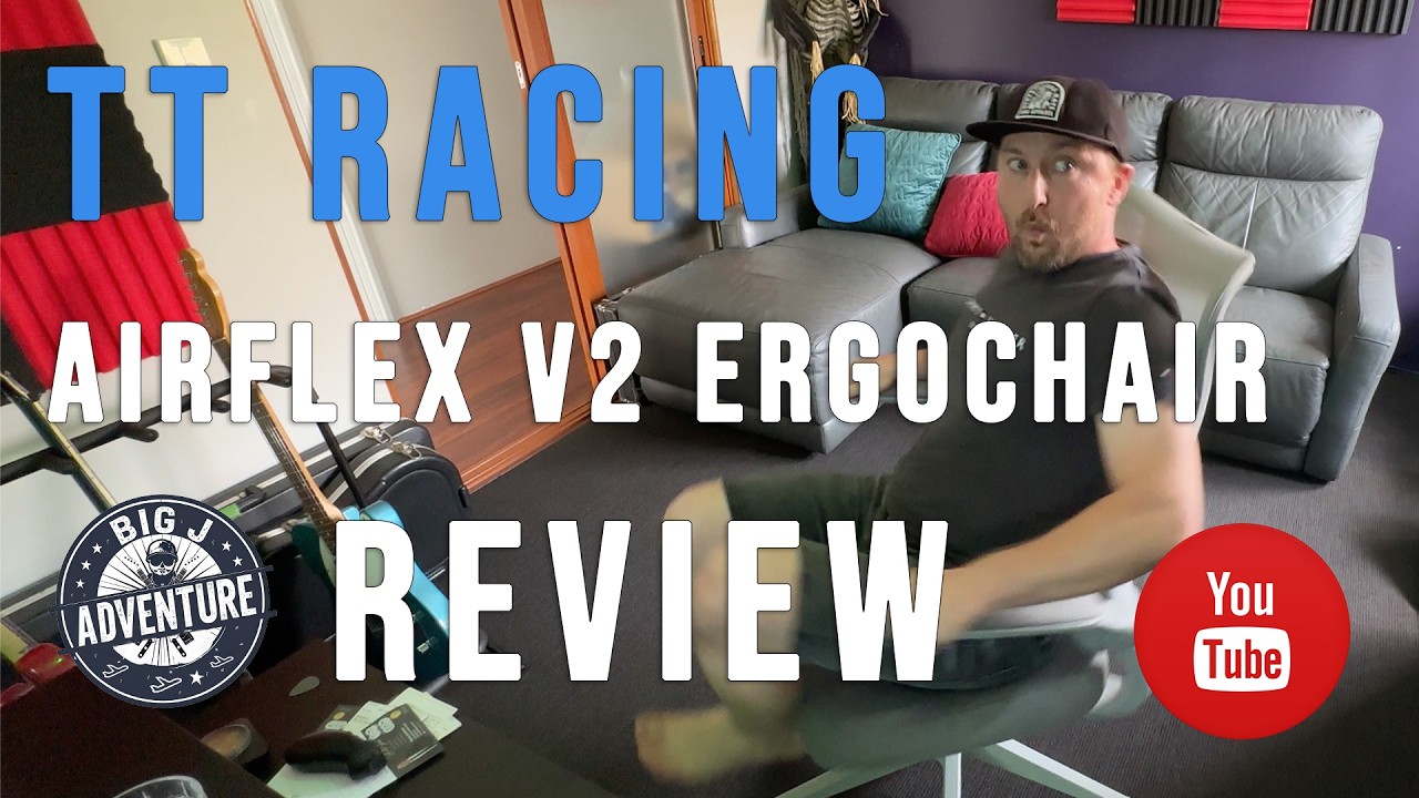 My Studio Chair - TT Racing Airflex V2 Ergochair Review - YouTube