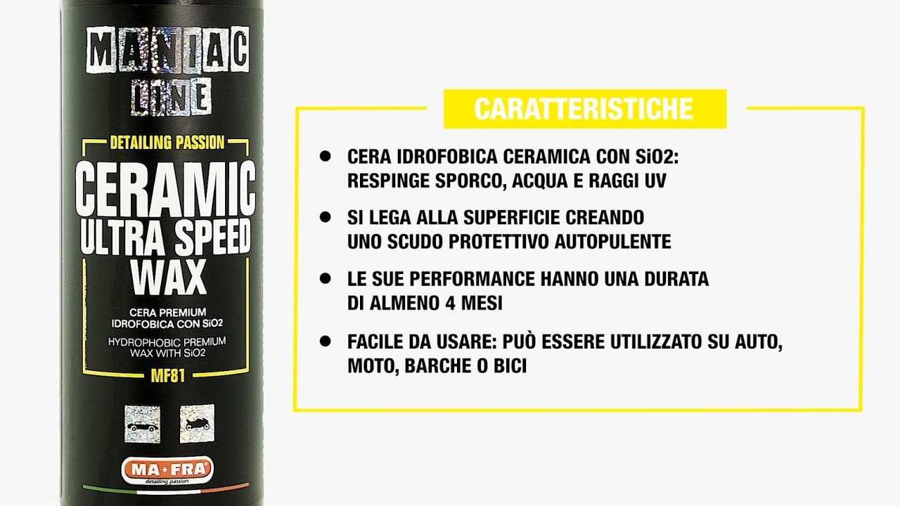CERAMIC ULTRA SPEED WAX - Mafra Maniac - YouTube