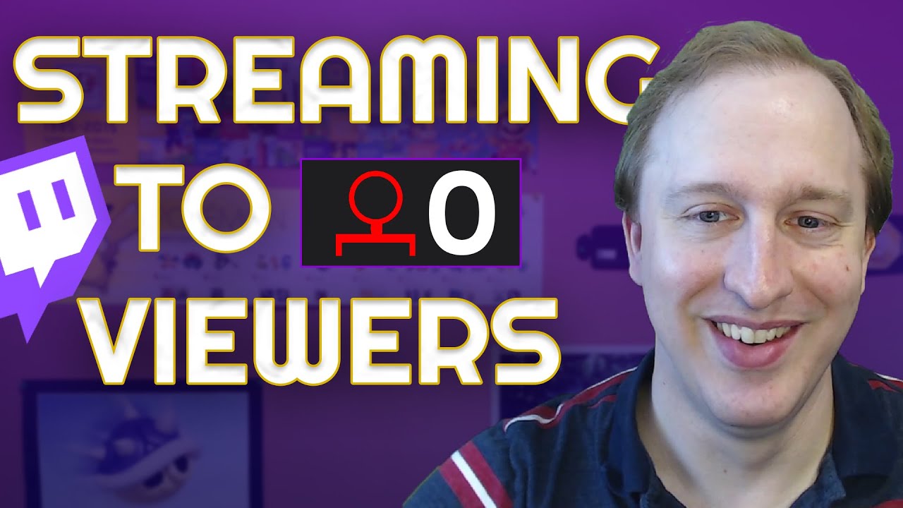 How to Stream to 0 Viewers or when NOBODY is Watching - YouTube