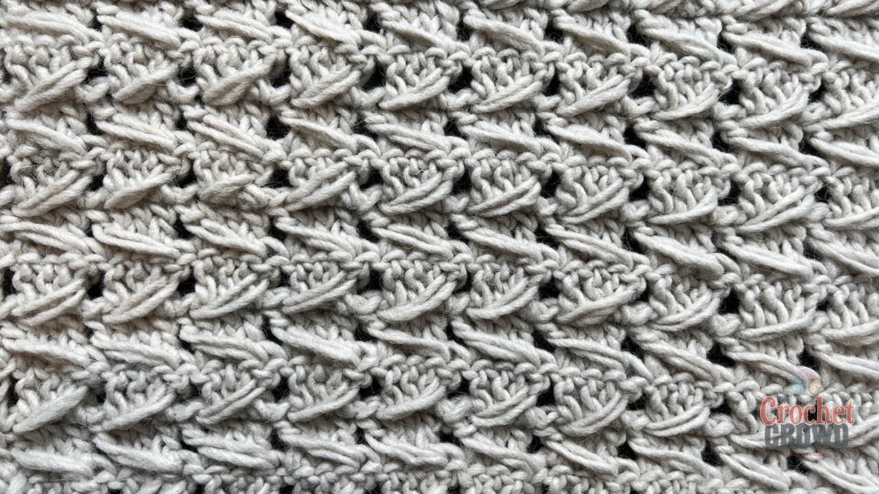 Left Hand: Samurai Crochet Stitch for Beginners - YouTube