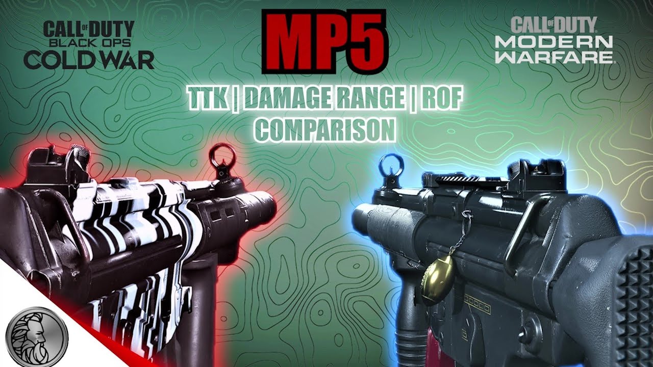 CW MP5 VS MW MP5 | TTK, DAMAGE RANGE, ROF Stats | Best Class Setups ...