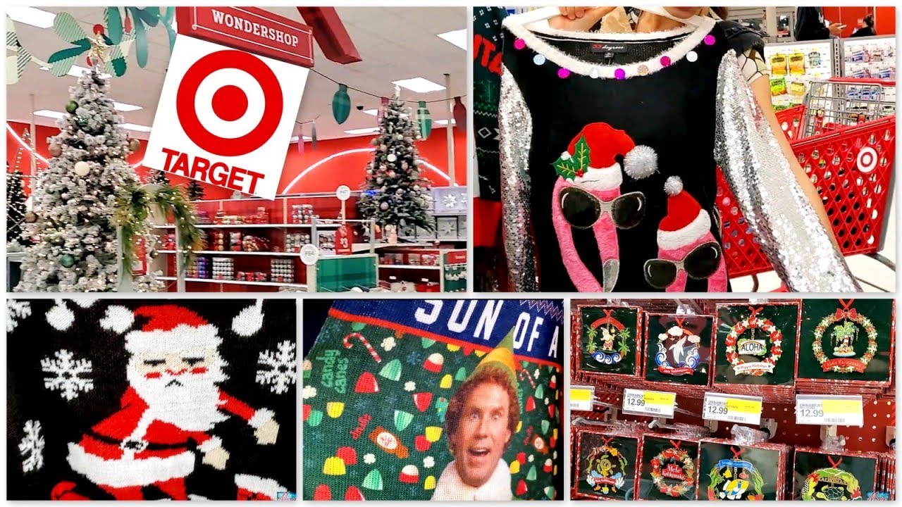 TARGET WonderShop 2019!Christmas Decors & More - UGLY Sweaters Sale ...