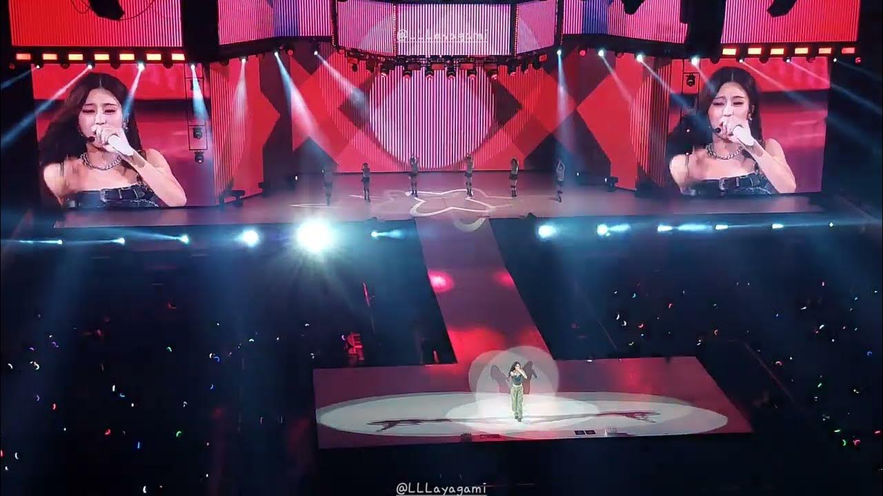ITZY in Manila Day 1 • YEJI solo stage | Hotter than hell by Dua Lipa - YouTube