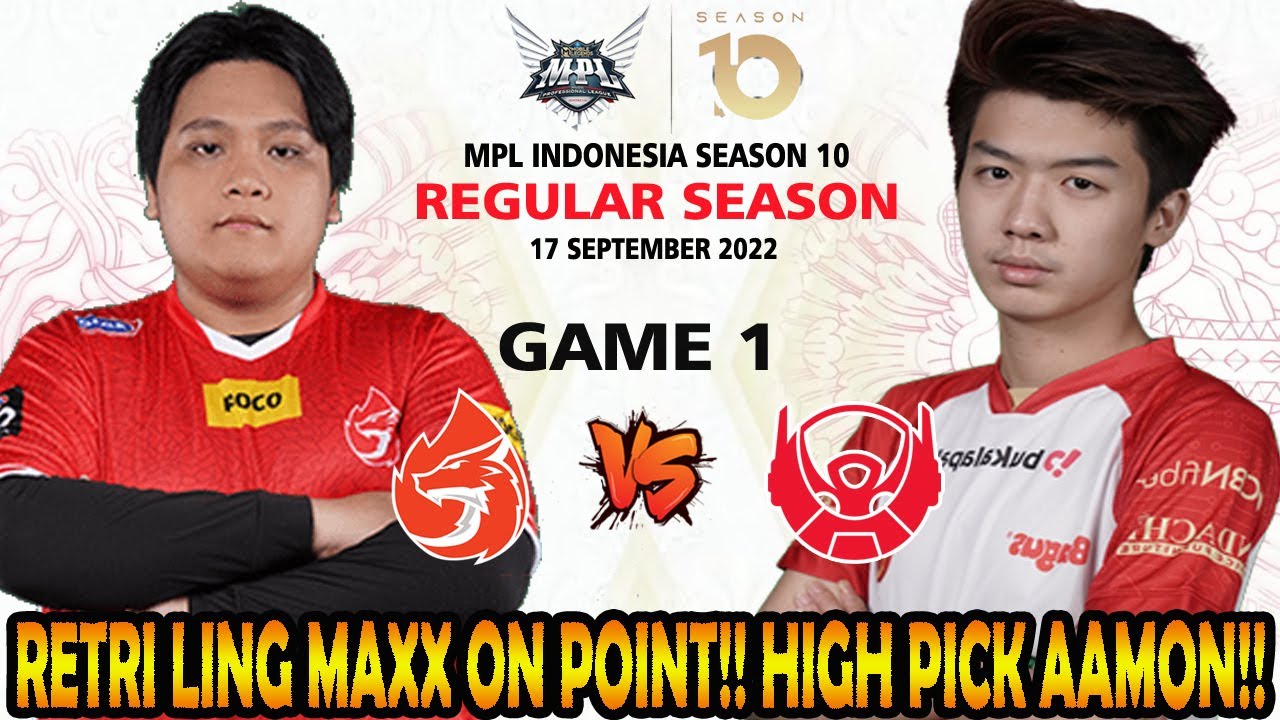 RETRI LING BTR MAXX MENANGKAN BTR! HIGH PICK AAMON | Bigetron Alpha VS ...