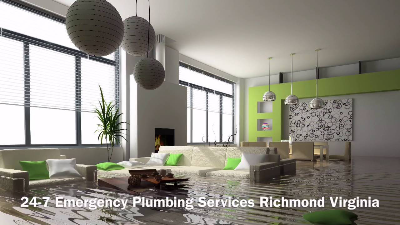 Richmond Plumbing Services Emergency Water Damages Richmond Va - YouTube