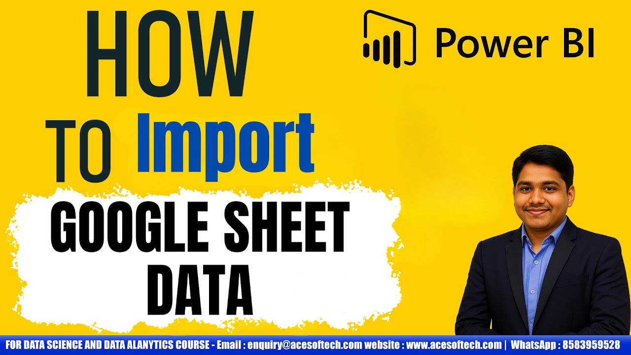 Chapter 4: How to Import Google Sheets Data into Power BI | Step-by-Step Tutorial - YouTube