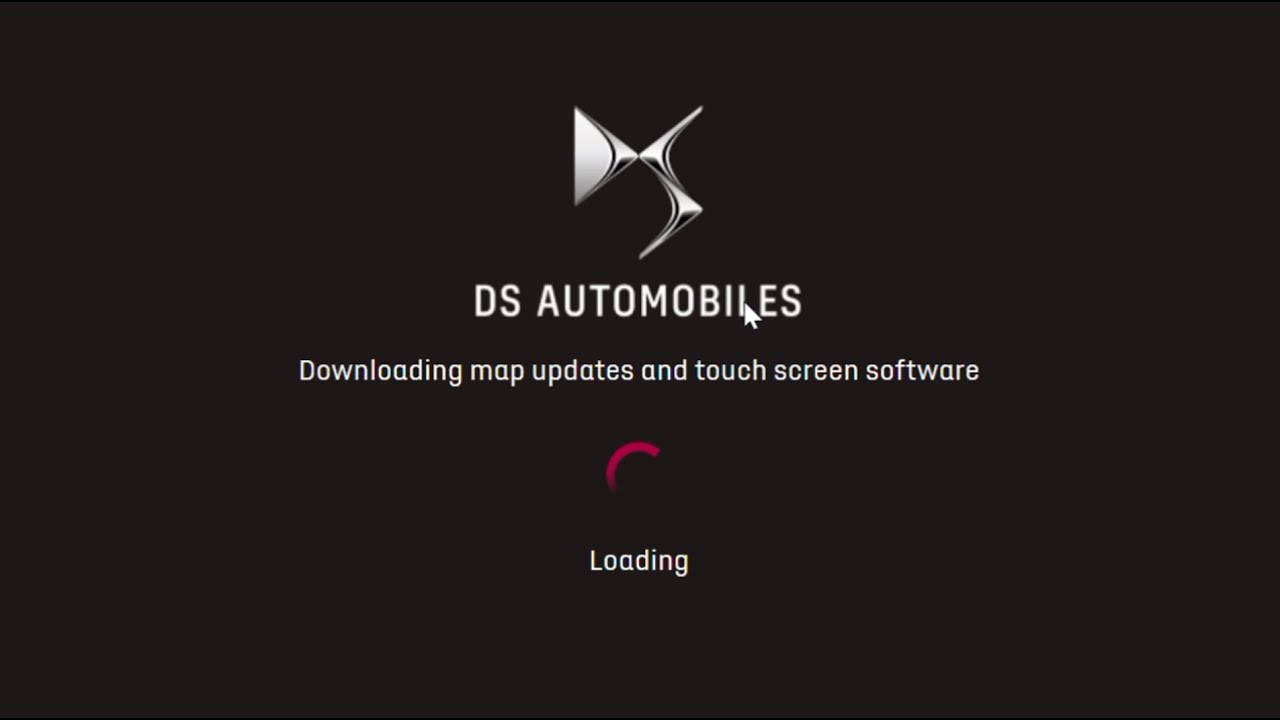 DS 7 Crossback Touch Screen Software Update - YouTube