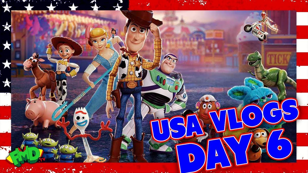VLOGS IN THE USA! - TOY STORY 4 REVIEW - YouTube