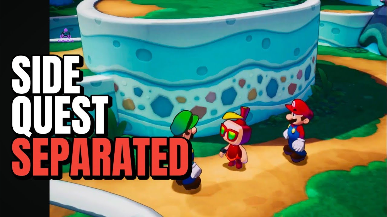 Mario & Luigi Brothership: "Separated" Side Quest - YouTube