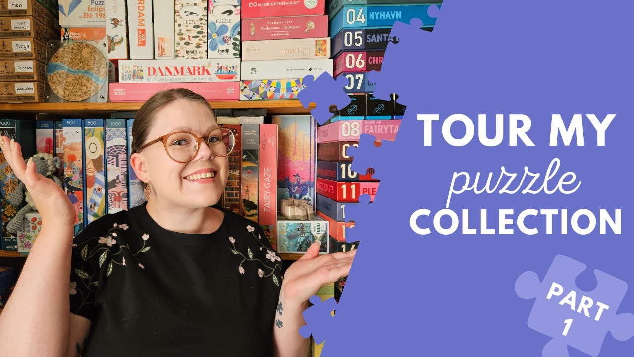 Tour My Puzzle Collection - Part 1 - YouTube
