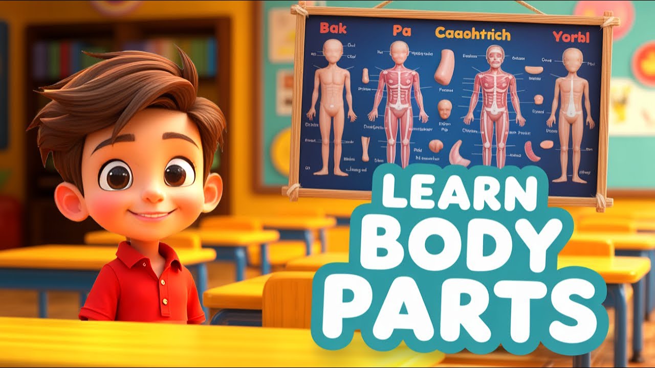 Let's EXPLORE Our Amazing BODY PARTS | Learn Body Parts | BaaBaa TV ...