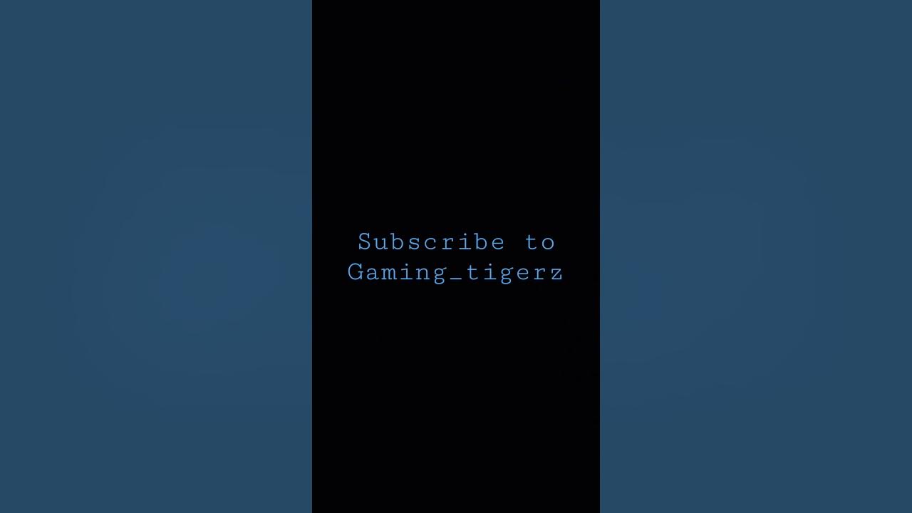 Gaming_tigerz - YouTube