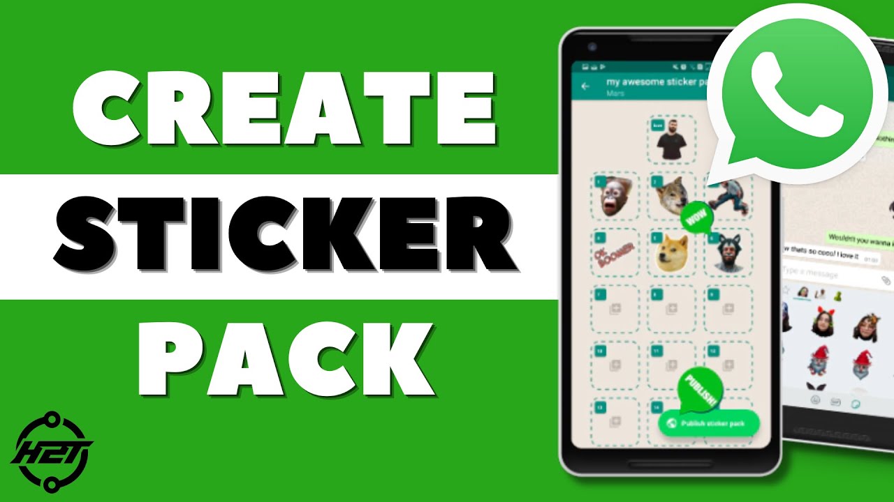 How To Create a WhatsApp Sticker Pack - YouTube