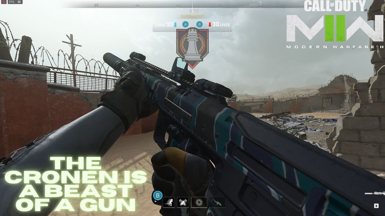 Call of Duty Modern Warfare II - The Cronen is a Beast of a Gun - YouTube