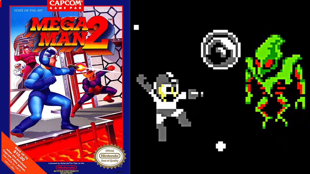 Mega Man 2 (NES) - Final Boss (No Damage, Difficult Mode). - YouTube