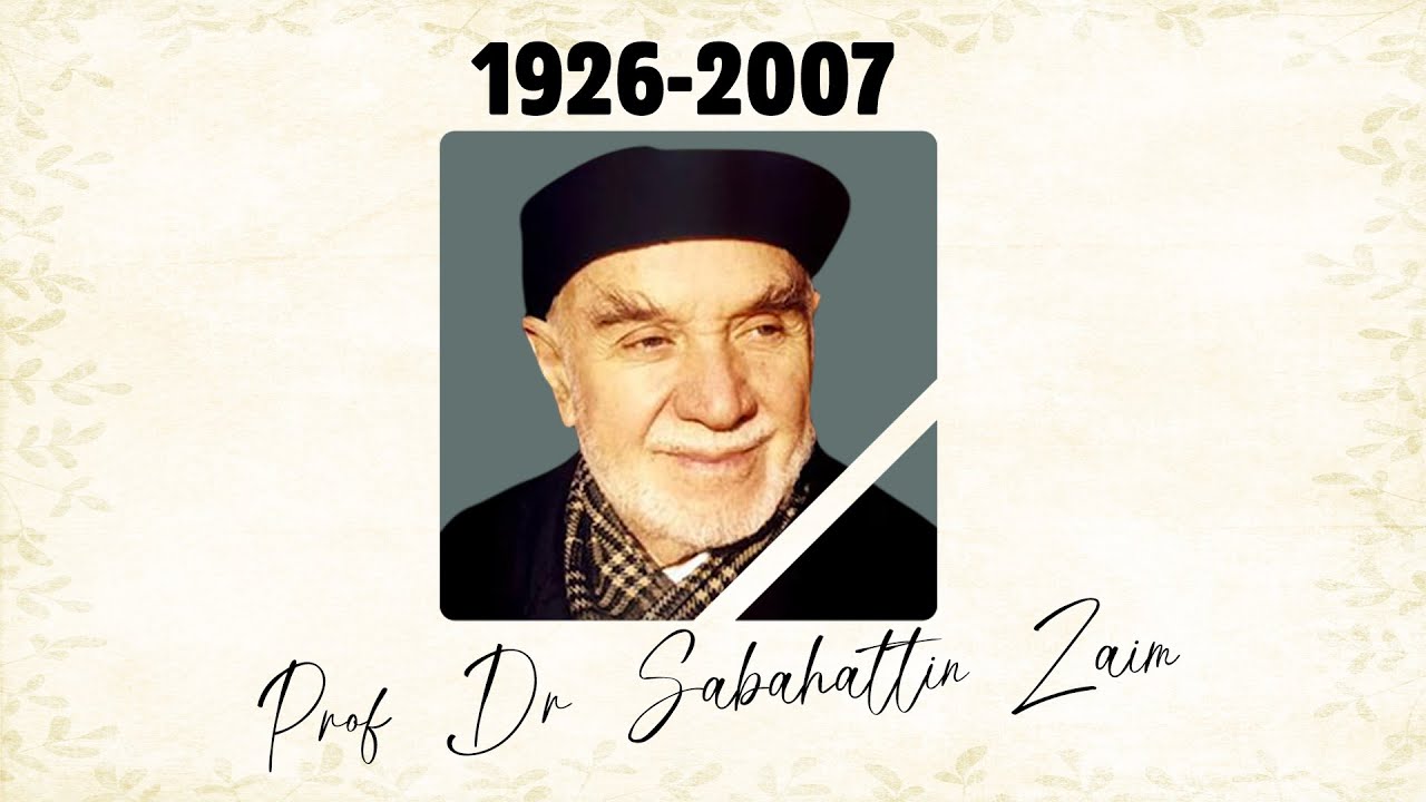 Prof. Dr. Sabahattin Zaim | Kim Kimdir? - YouTube