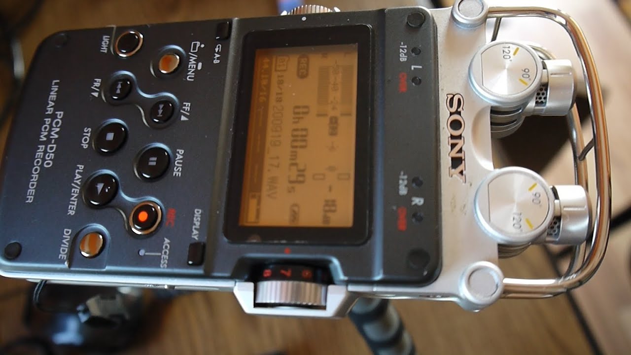 Another Sony PCM D50 linear recorder review? Why not, it's still alive ...