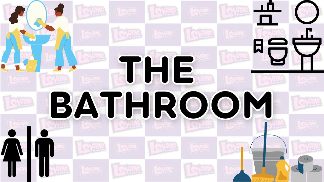 The Bathroom// Itens de Banheiro em Inglês - Listen and Repeat - YouTube