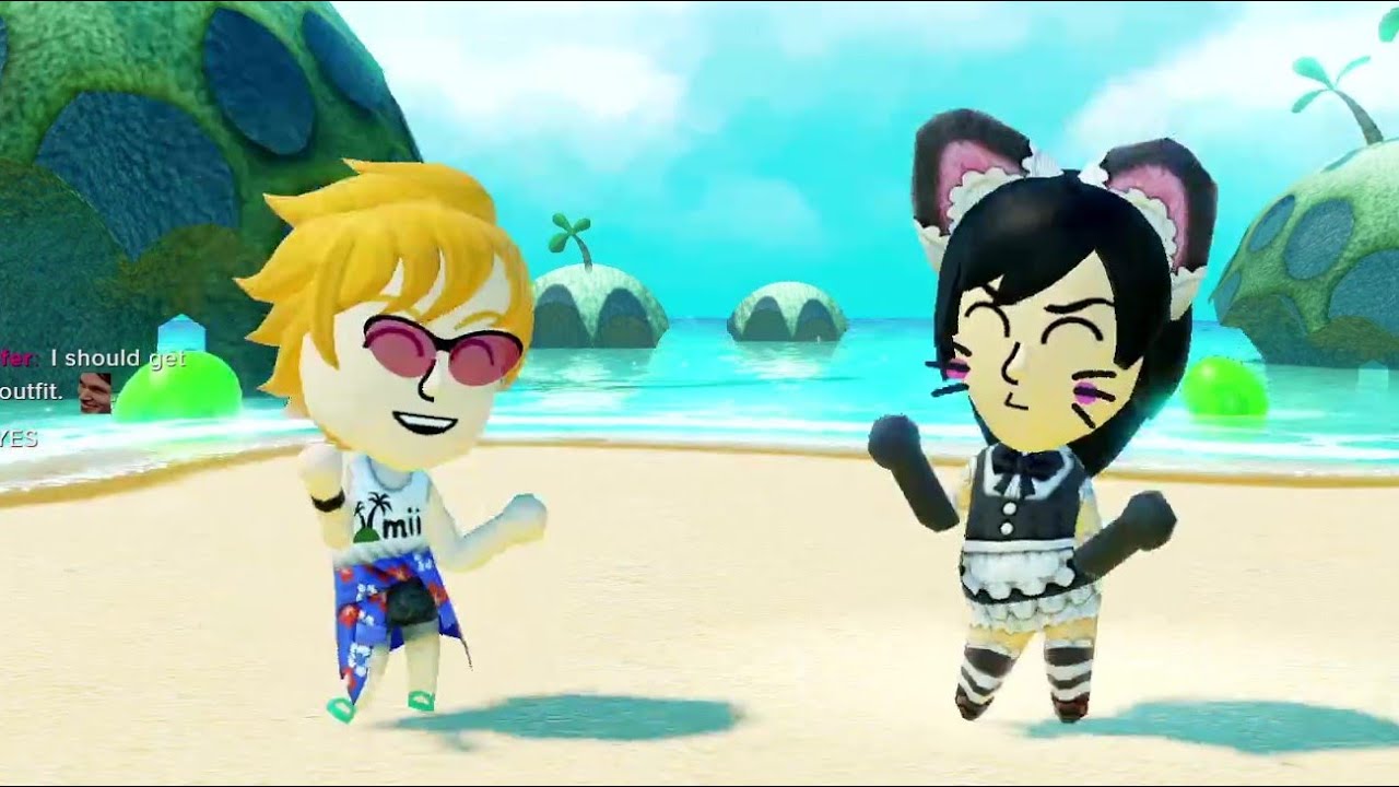 Miitopia: Part 12: Ultimate Beach Fanservice Episode! - YouTube