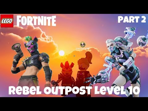 LEGO Fortnite: Part 2 - Rebel Outpost Level 10 - YouTube