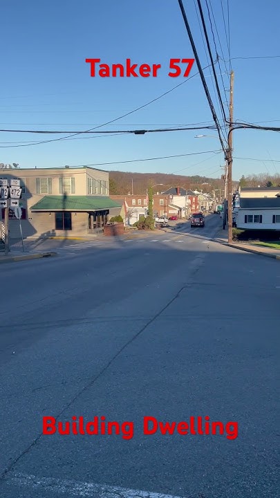 Tanker 57 Arriving to a Buildimg Dwelling #goprohero8 #tanker57 - YouTube