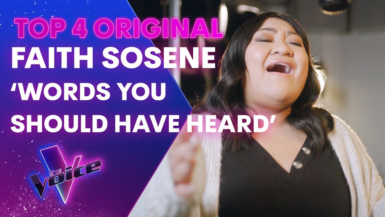 Faith Sosene 'Words You Should Have Heard' | Final 4 Original Single ...